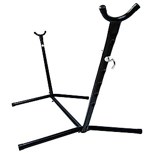 BalanceFrom Double Hammock with Space Saving Steel Stand and Portable Carrying Case, 450-Pound Capacity