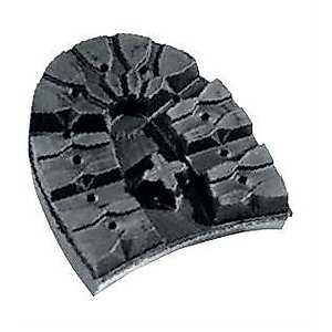 Vibram#100 Montagna Rubber Lug Heel Black Shoe Repair (Size 14) - 1 Pair by Vibram