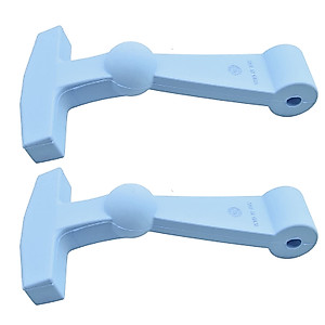 EWONICE 2Pack Replacement Cooler Lid Latches Compatible with Yeti and RTIC Coolers, Improved Cooler Latches More Durable, Larger, Ergonomically Helps Save Fingers/Knuckles (Tiffany Blue)