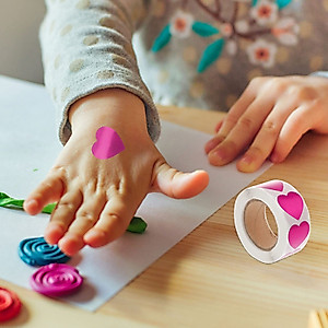 Beaupretty 500pcs Tanning Stickers Heart Sticker for Sun Tan Body Heart Labels Sun Tan Heart Labels Envelope Seal Stickers Body Tanning Heart Stickers Purple Sun Stickers PVC Heart-Shaped