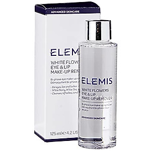 ELEMIS White Flowers Eye & Lip Make-Up Remover; Bi-Phase Eye Make-Up Remover, 4.2 Fl Oz