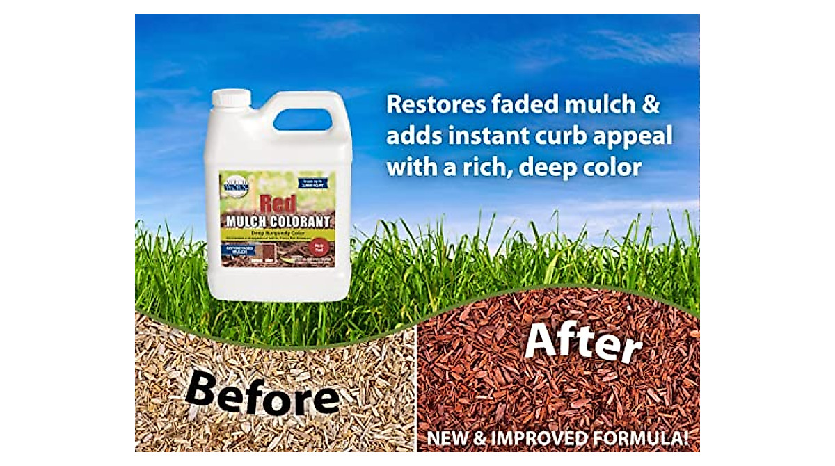 Mulch Worx Red Mulch Color Concentrate - Deep Burgundy Spray