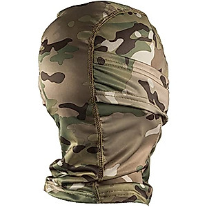 OneTigris Tactical Hood Headwear Balaclavas Full Face Mask (Multicam, Large)