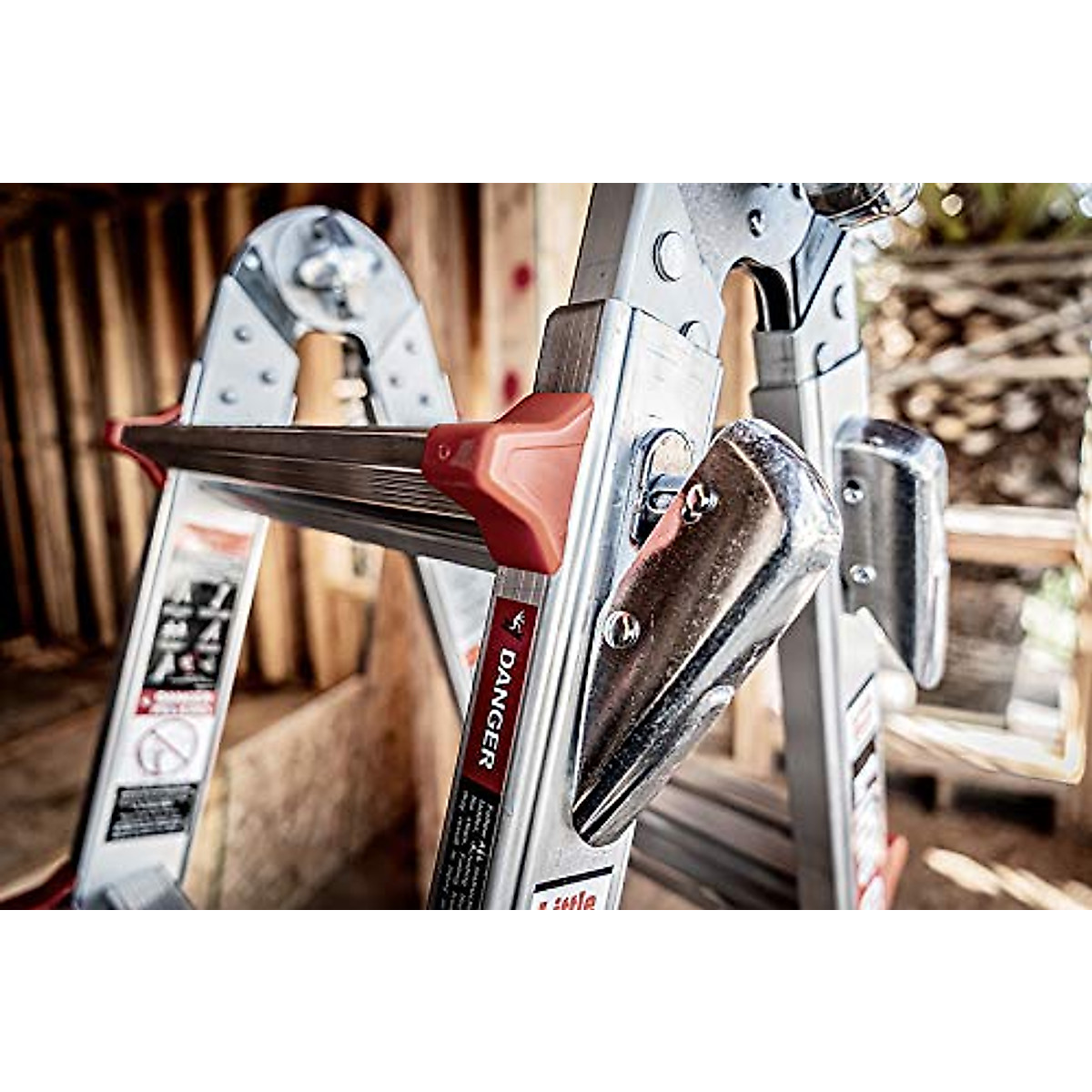 Little Giant Ladders, Revolution, M22, 22 ft, Multi-Position Ladder, Aluminum, Type 1A, 300, 300 lbs weight rating, (12022)