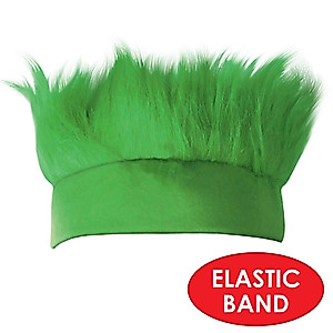 Green Hairy Headband