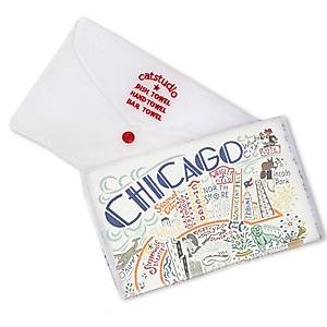 Catstudio Chicago Dish & Hand Towel | Great for Kitchen, Bar, & Bathroom