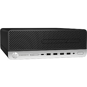 HP ProDesk 600 G3 SFF Intel Pentium G4400 8GB 500GB 3.5 SATA HDD Intel HD Graphics 530 Desktop PC Refurbished Window 10 Professional (Renewed)