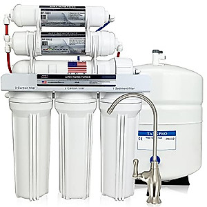 EXPRT 6 Stage Under Sink 75 GPD pH+ Reverse Osmosis Water Filter System with Alkaline Mineralizer | MR-6075