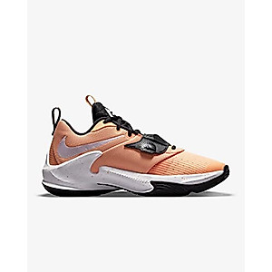Nike Zoom Freak 3 Mens Basketball Shoes Orange Chalk/White-Black Size 8