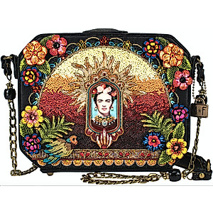 Mary Frances womens Artisan Crossbody Handbag Sling Bag, Multi, Small US