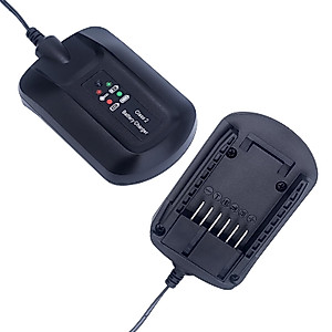 Tulepowceeng WA3742 Charger Compatible with Worx 20V Lithium Battery WA3525 WA3520 WA3578 Replacement for 20v Battery Charger WA3732 WA3875 WA3881