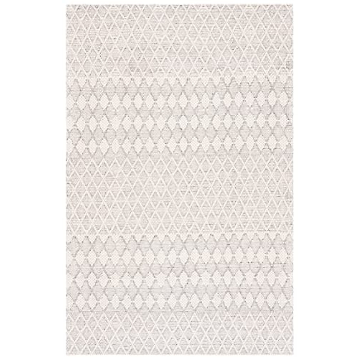 Safavieh Marbella Collection Accent Rug - 3' x 5', Ivory, Handmade Trellis Wool, Ideal for High Traffic Areas in Entryway, Living Room, Bedroom (MRB175A)