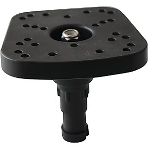 BLKGJTF 0368 Universal Fishfinder Mount - Black, Boat Fish Finder Electronics Mount, Fish Finder Mount