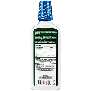 The Natural Dentist Healthy Teeth Fluoride Anticavity Mouth Wash, 16.9 Oz