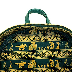 Loungefly Disney Mini Backpack, Pixar Brave Merida AOP