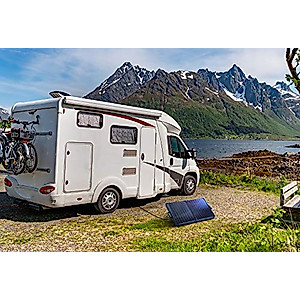 Nature Power 40-watt Portable Monocrystalline Solar Panel for 12-Volt Charging in Briefcase Design