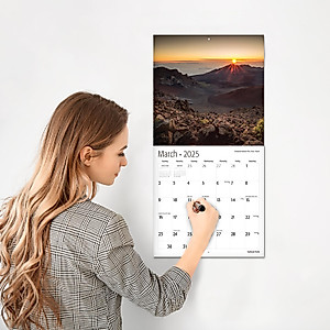 RED EMBER Untamed & Beautiful National Parks 2023 Hangable Monthly Wall Calendar | 12" x 24" Open | Thick & Sturdy Paper | Giftable | Wander Through Nature's Beauty