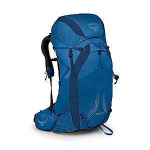 Osprey Exos 38L Men's Ultralight Backpacking Backpack, Blue Ribbon, L/XL