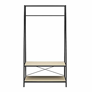 Ameriwood Home Drexel Closet Storage Rack, Pale Oak