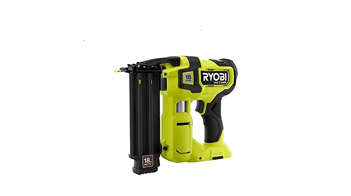 RYOBI P322 HP 18V Brad Nailer - Cordless Power Tool