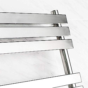 HAPPLiGNLY Heated Towel Rail- Electric Towel Rack,Heated Towel Rack,Electric Tumble Dryer to Heat Your Bathroom and Towels,Best Helper in The Bathroom,46x20.5 inch,Hard Wire MJ