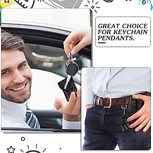 24 Sets Mini Screwdriver Set with Keychain Small Keychain Screwdriver Bulk Includes 2 Flathead Screwdrivers and 1 Crossing Screwdriver in a Portable Pouch for Adults Men Fathers Gifts Party Favors