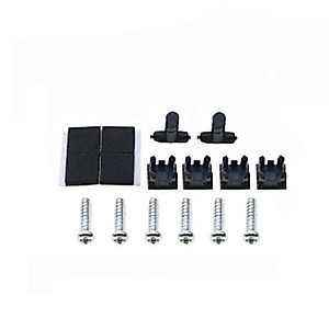 Replacement Console Screws with Rubber Foot Cover Set for PS2 PS3 Slim 2000 3000 4000 70000 Console Screw Kit Repair Parts (A)