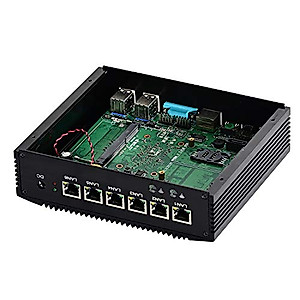 Firewall Micro Appliance, OPNsense, Untangle, VPN, Router PC, Intel Core I5 8260U / 8265U, HUNSN RM02k, 6 x Intel 2.5GbE I225-V LAN, AES-NI, HDMI, SIM Slot, DDR4 32G RAM, 512G SSD