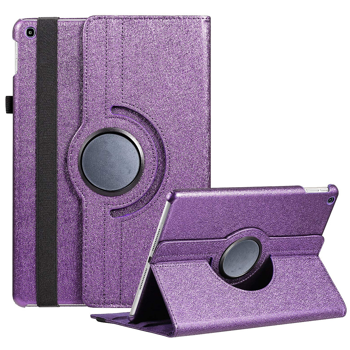 Case for Samsung Galaxy Tab A 10.1 2019, 360 Degree Rotating Stand Smart Case for Samsung Tab A 10.1 Inch Tablet [SM-T510/T515] 2019 Release (Purple)
