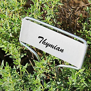30PCS Metal Garden Plant Labels: Weatherproof & Reusable Tags