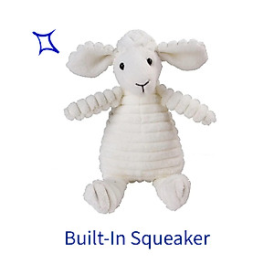 Adorable Plush and Squeaky Dog Chew Toys (3-Pack, Duck, Lamb, and Pig) - by Imbo Pets