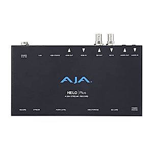 Aja HELO Plus H.264/MPEG-4 HD/SD Recorder and Streaming Appliance