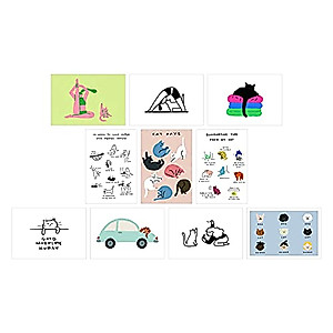 Princeton Architectural Press Cat Box: 100 Postcards by 10 Artists