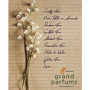 Grand Parfums CLEAN FRESH COTTON 2 Oz Perfume Spray On Fragrance Oil | Hand Blended with Organic and Essential Oils | Alcohol-Free and Preservative Free | Made to Order