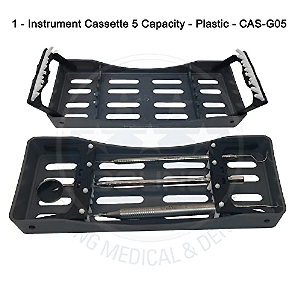 Dental Scaler U15-33 Light Wt. Metal Handle, 5 Pcs Set