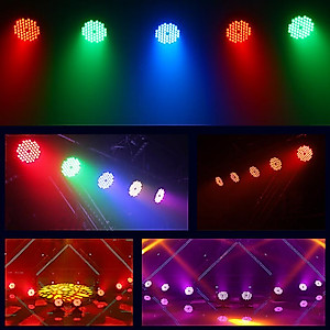 Betopper Strobe Light - Stage Lights Par Lights 54x3W RGB 3-in-1 dj Lights for Parties Professional Disco Backdrop Birthday Dancing Lights for Wedding Bar Yard Room