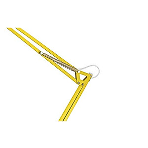 IKEA TERTIAL Work Lamp 32" Adjustable Multi-Joint Spring Swing Arm Clamp Clip On LED Bulb Included (Black)