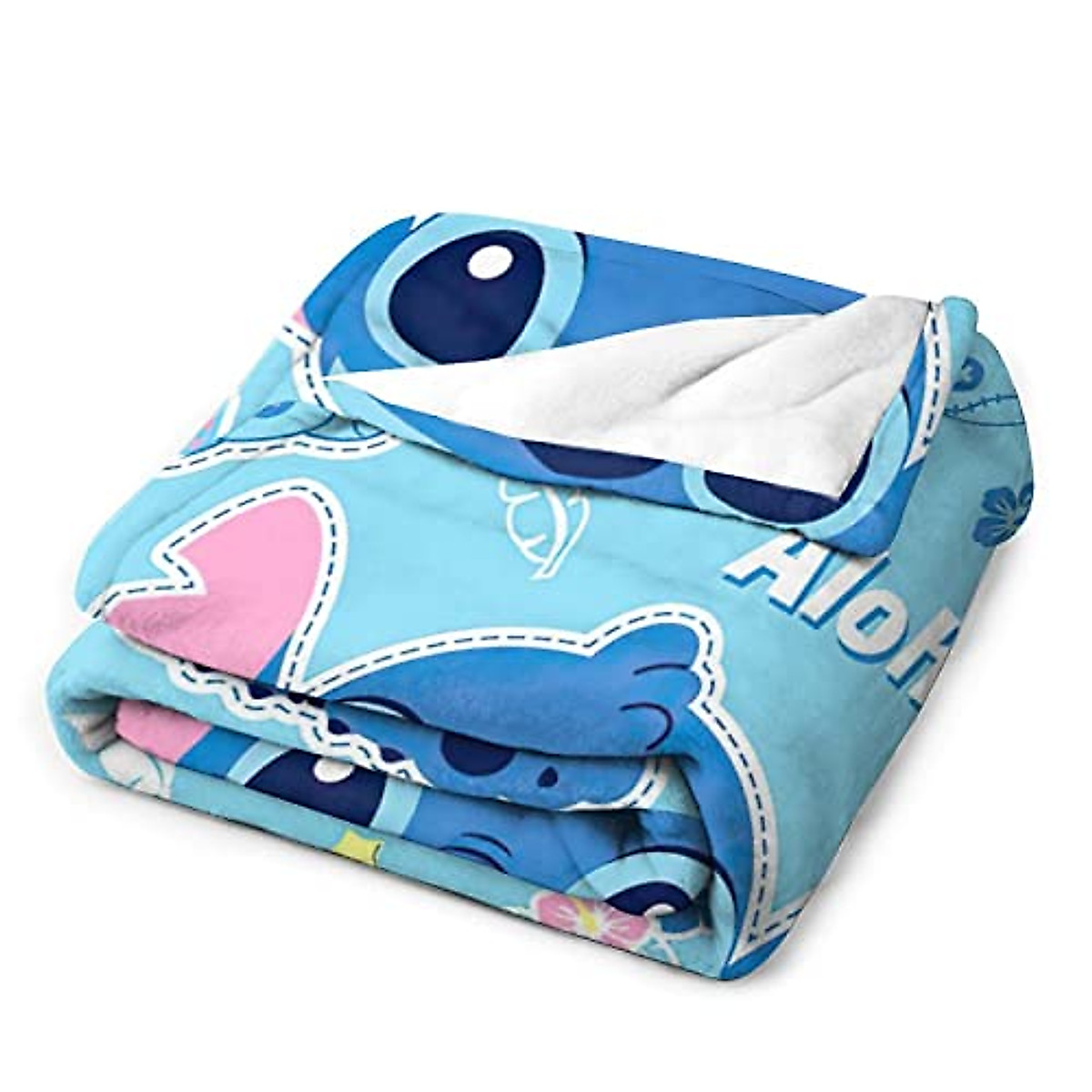 Cartoon Anime Blankets Soft Flannel Throw Blanket Gifts Suitable for Kids and Adults,Warm Home Bed Sofa Christmas/Halloween Blanket Suitable for All Season（50"X40"）