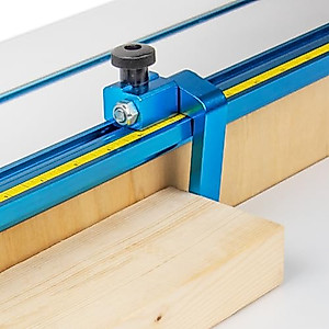 POWERTEC 71135 2-1/4-Inch Fence Flip Stop for Woodworking