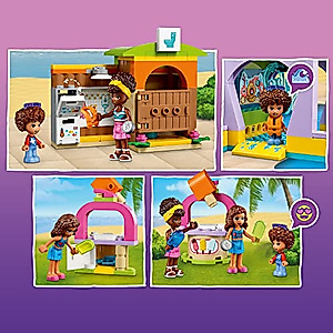 LEGO Friends Water Park Toy Building Set 41720 Pretend Play Kit with Swimming Pool Slides, Water Canons, and Two Mini-Dolls, Heartlake City Toy, Birthday Gift Idea for Kids Boys Girls Ages 6+ Years