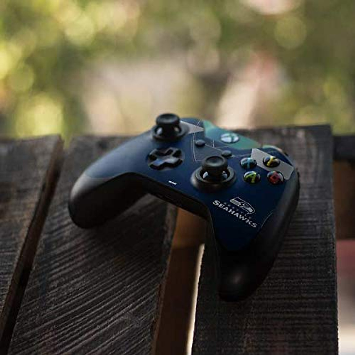 Skinit Decal Gaming Skin Compatible with Xbox One Controller - Officially Licensed NFL Seattle Seahawks Team Jersey Design