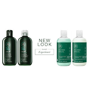 Tea Tree Special Shampoo Deep Cleans, Refreshes Scalp and Tea Tree Special Conditioner, Detangles, Smooths + Softens, For All Hair Types, 10.14 fl oz, Set