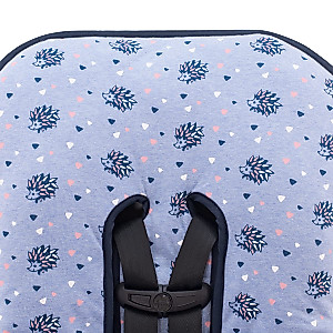 JYOKO Kids Universal Padded Cover Liner for Baby car seat Gr 0/100% Cotton Made (Compatible with Maxi COSI, Chicco, Britax and More) (Spike)