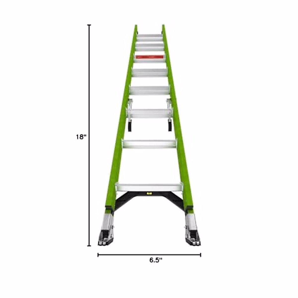 Little Giant Safety Hyperlite 16 Ft Type Iaa Fiberglass Extension Ladder