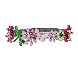 Betsey Johnson Flower Bangle Bracelet