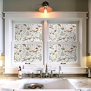 VistaPalette 18"x236" Animals Star Moon Squirrel Leaf Peel and Stick Self Adhesive Wallpaper Removable Contact Paper Stick on Easy Peel Off Wall Paper for Kitchen Bedroom Bathroom Renter