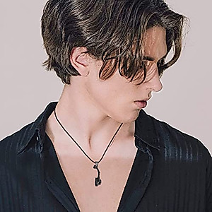 PLwelth 2pcs Matching Couples Necklaces for Boyfriend and Girlfriend Cute Bff Headphones Charm Pendant Friendship Necklace Valentine's Day Birthday Christmas Gifts