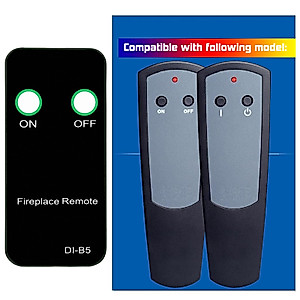 Replacement for Dimplex Fireplace Heater Remote Control DF2690 DFP6854 DF2618 6904410100