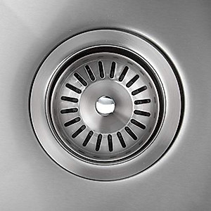 ZLINE 15" Donner Topmount Single Bowl Bar Kitchen Sink in Stainless Steel (STS-15)