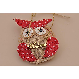 HUAN XUN Custom Made Dainty My Name Necklace Best Friendship Jewelry Gifts for Her Cobi